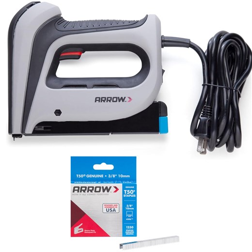 Arrow Heavy Duty Electric Staple Gun with Staples | Full Circle Padding