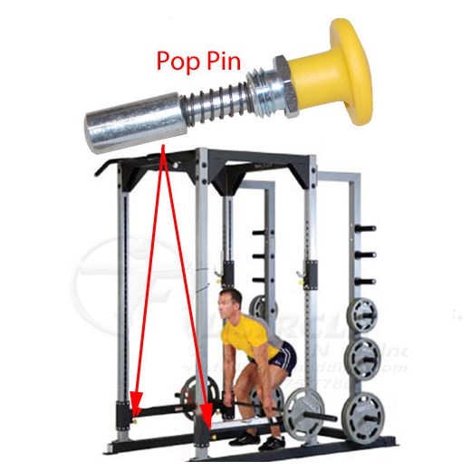 Pop Pin Assembly - Safety Catch | Full Circle Padding