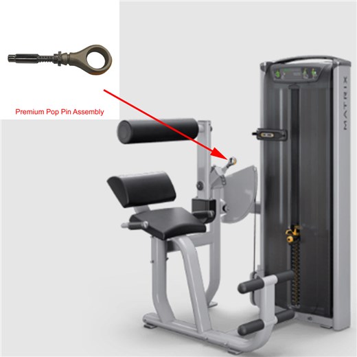 Premium Kit Pop Pin Assembly | Full Circle Padding