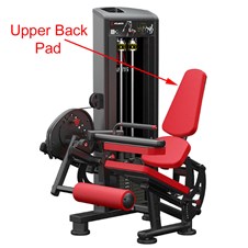 Atlantis Precision series Seated Leg Curl C108 | Full Circle Padding