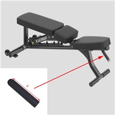 Cybex Ion Adjustable Bench CI-ADJ | Full Circle Padding