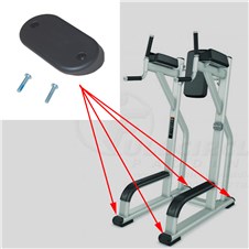 Precor Vertical Knee Up DBR0702 | Full Circle Padding