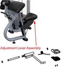 Precor Bicep Curl DSL0204 | Full Circle Padding