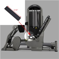 Matrix Leg Press G3-S70 | Full Circle Padding