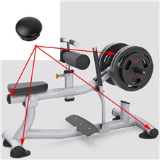 Matrix Seated Calf MG-PL77 | Full Circle Padding