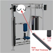Hammer MTS High Row MTSHR | Full Circle Padding