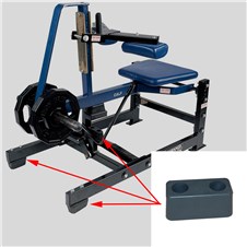 Seated Calf Raise PLCALF | Full Circle Padding