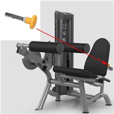 Matrix Varsity series Seated Leg Curl VY-6027 | Full Circle Padding