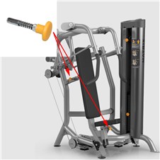 Matrix Varsity series Converging Vertical Chest Press VY-622IC | Full ...