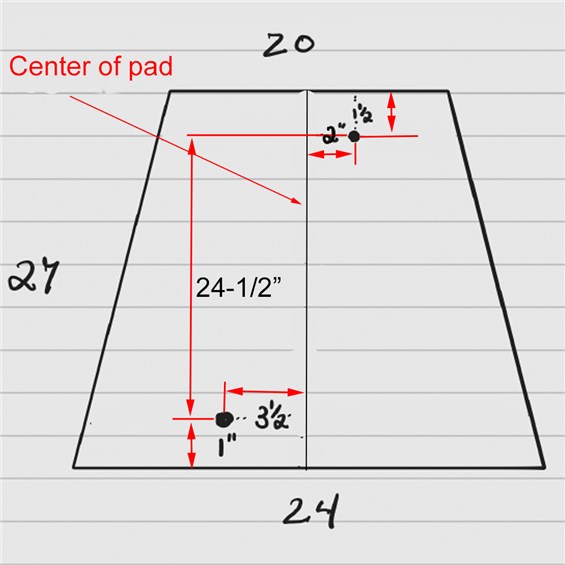 Back Pad BM027 | Full Circle Padding